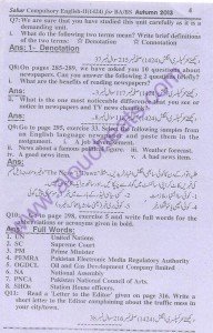 English-II Code 1424 BA AIOU Free Solved Assignment No.2 Autumn 2013